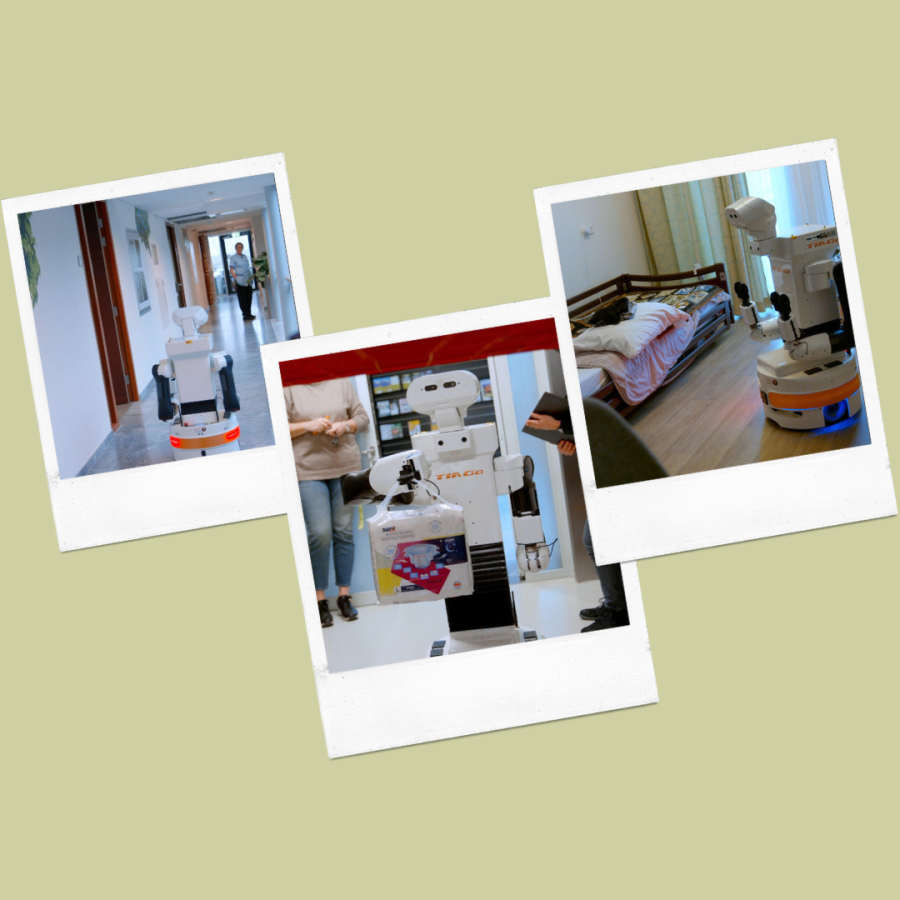 PAL Tiago Robot op visite in De Hooge Tuinen - Pieter van Foreest